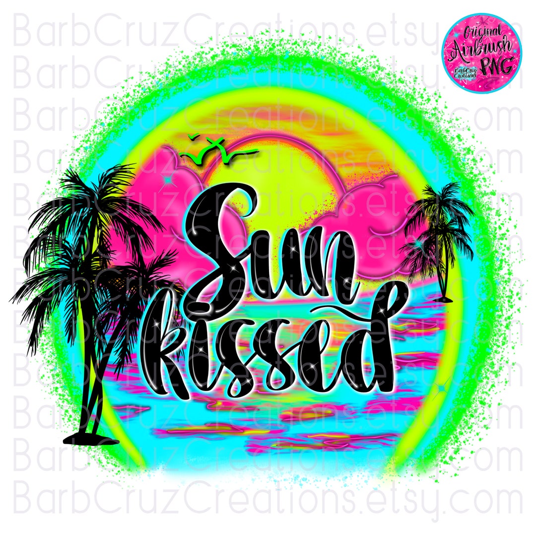 Airbrush Png, Sun Kissed Tropical, Sunset, Sunrise, Paradise, Beach ...