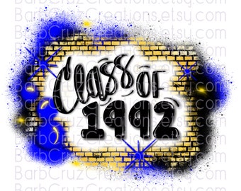 Class of 1992 Png - Etsy