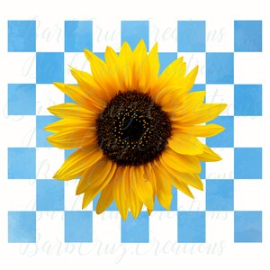 Sunflower Bundle, Checker Designs, PNG, Digital Download, Instant ...