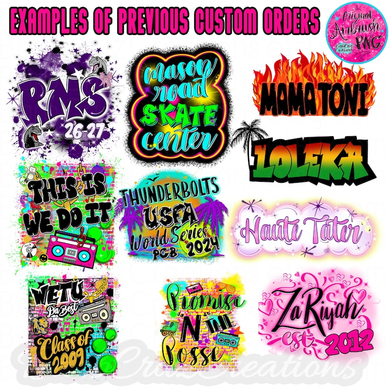 Airbrush Design - Etsy