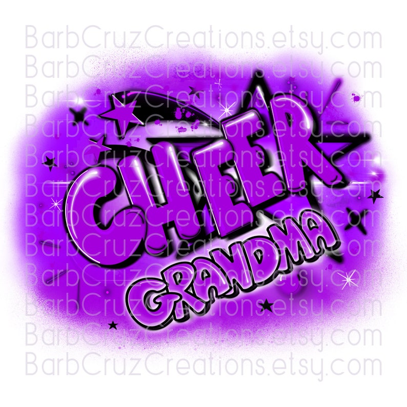 Cheerleader, Splatter Paint Designs, Purple Cheer Team Shirt, Sports ...