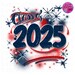 Airbrush Png, Class of 2025 Navy Blue & Red Background, Spray Paint ...