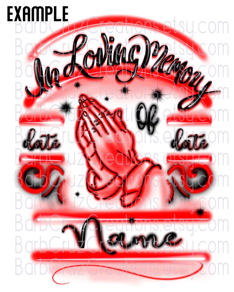In Loving Memory Of in Memory Of Sublimation Designs - Etsy