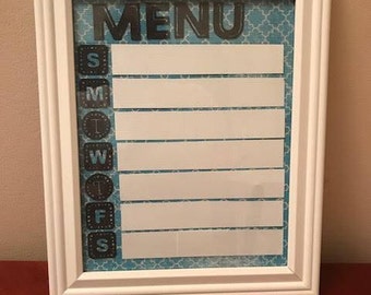 DIGITAL ITEM: Menu Board Embroidery design 5x7 6x10 and 8x12 | Etsy