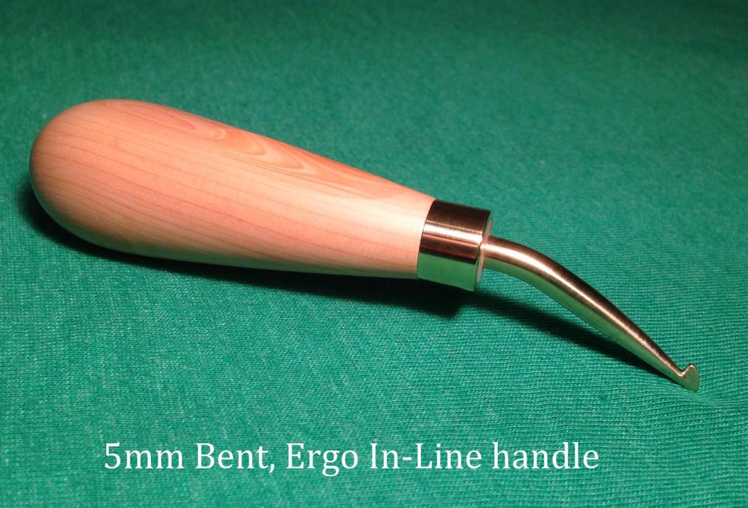 The Irish Hook (aka the Hartman Hook) Bent or Curved Hookie, Ball or ...