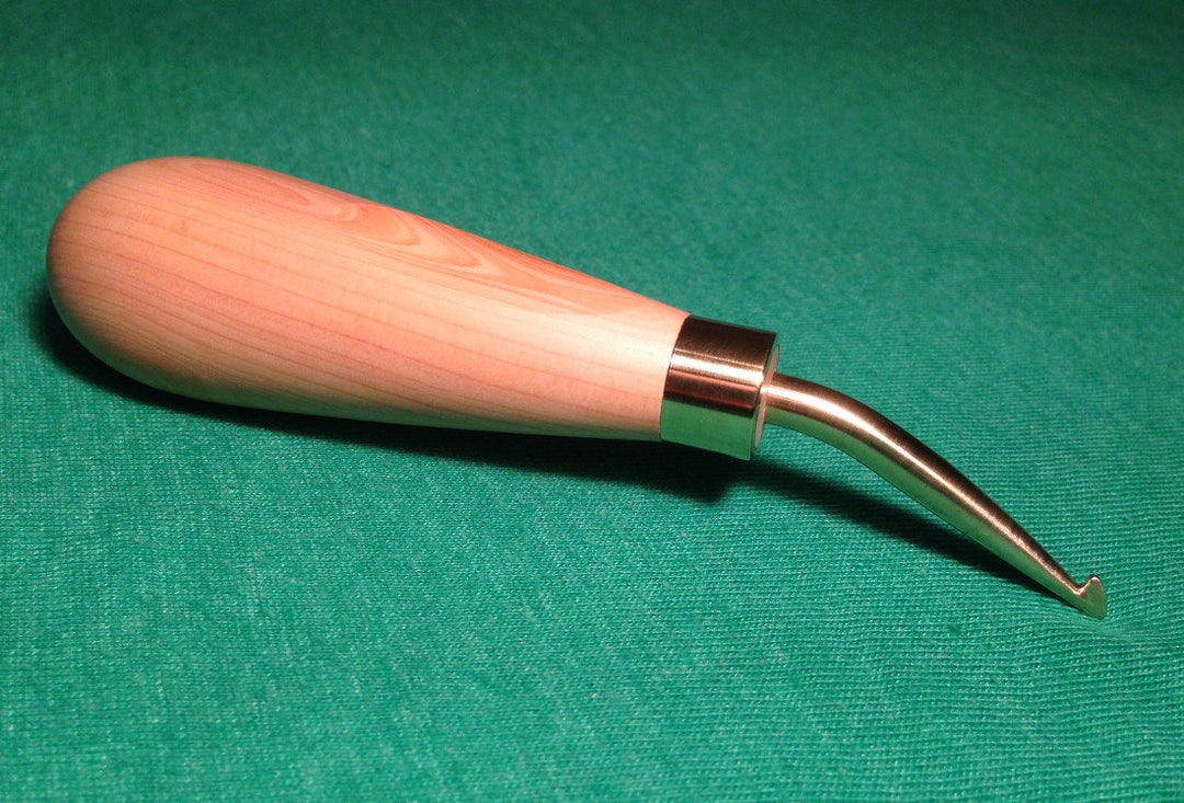 The Irish Hook (aka the Hartman Hook) Bent or Curved Hookie, Ball or ...