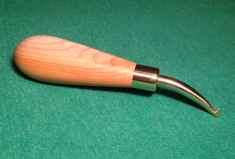 The Irish Hook (aka the Hartman Hook) Bent or Curved Hookie, Ball or ...