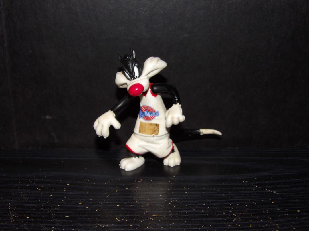 Vintage 1990s Looney Tunes Space Jam Sylvester the Cat PVC Figure - Etsy
