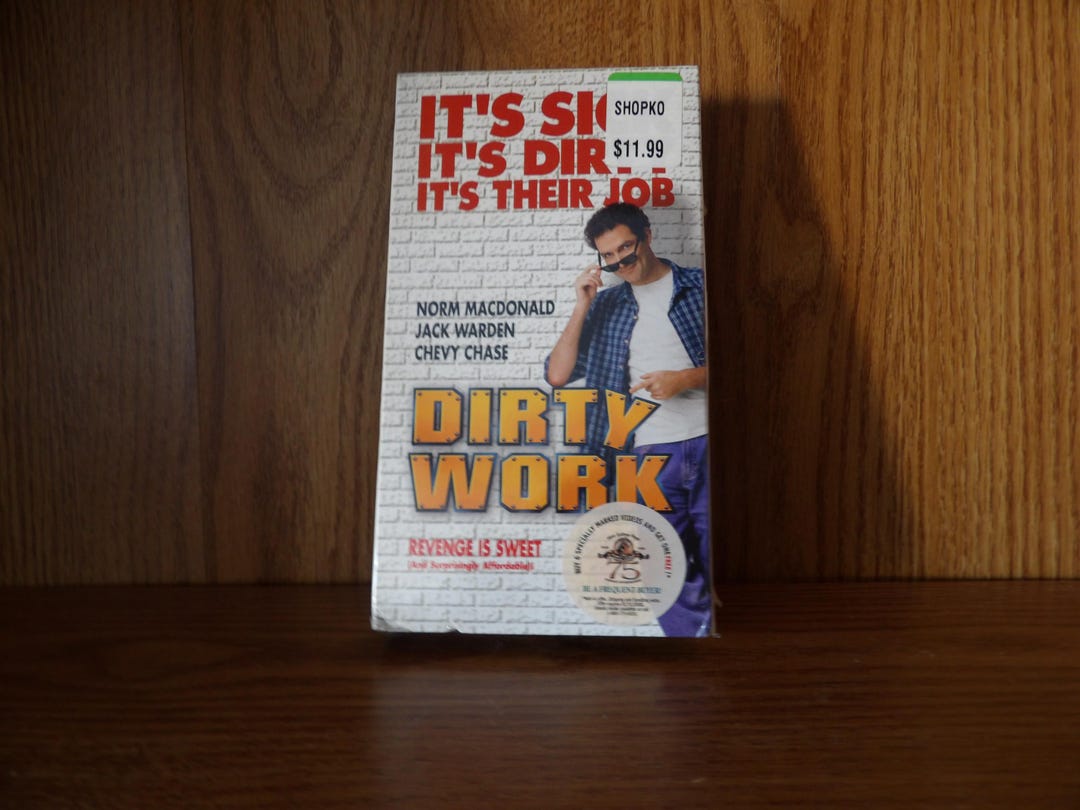 Dirty Work VHS Sealed - Etsy