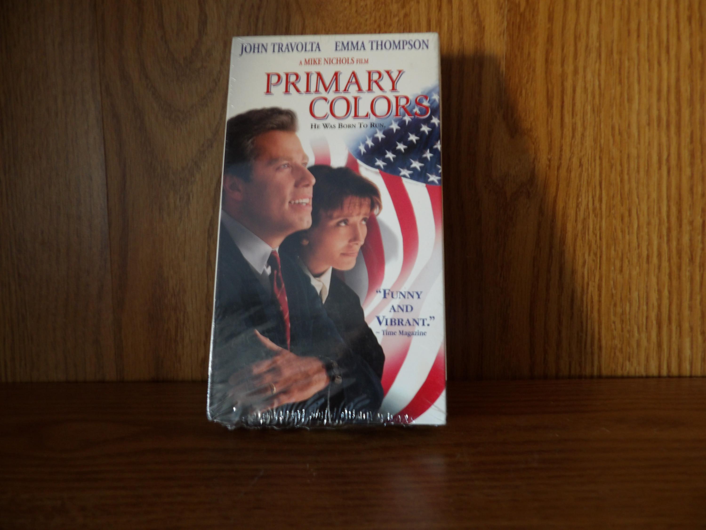 Primary Colors VHS Sealed - Etsy