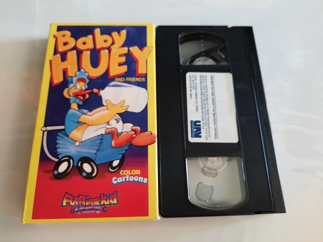 Vintage 1989 Fun Time Kid Video, Baby Huey Cartoons Vhs - Etsy