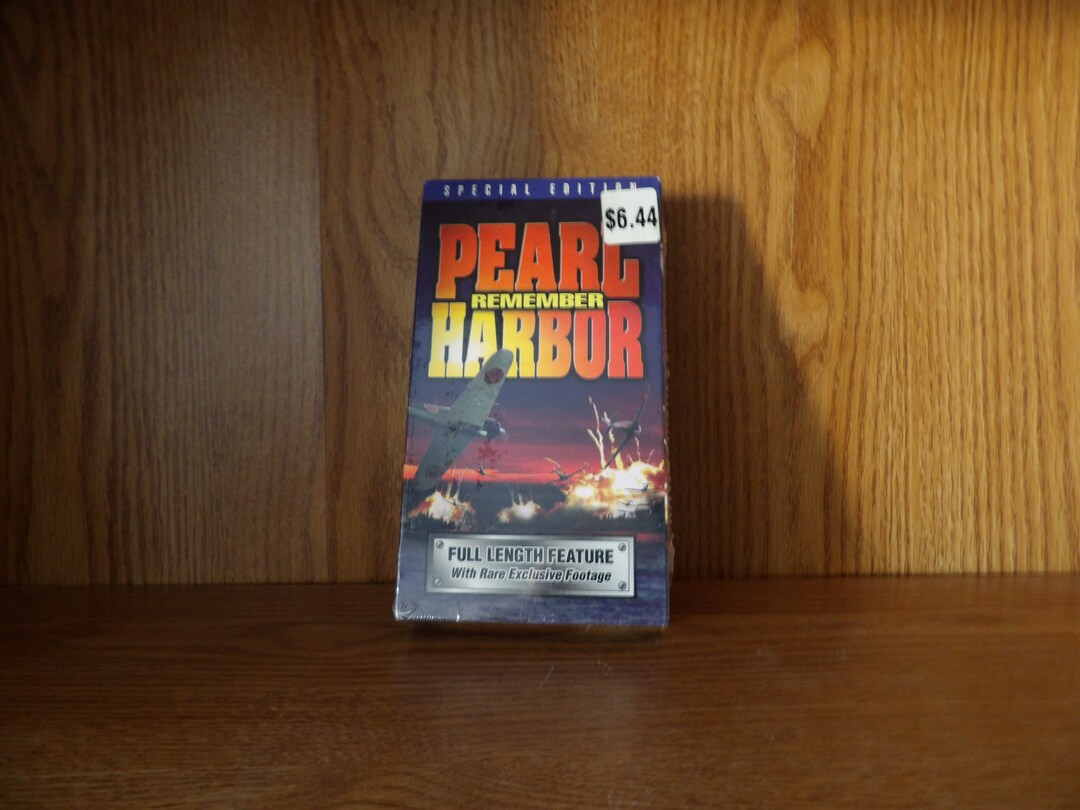 Remember Pearl Harbor (documentary) VHS Sealed - Etsy
