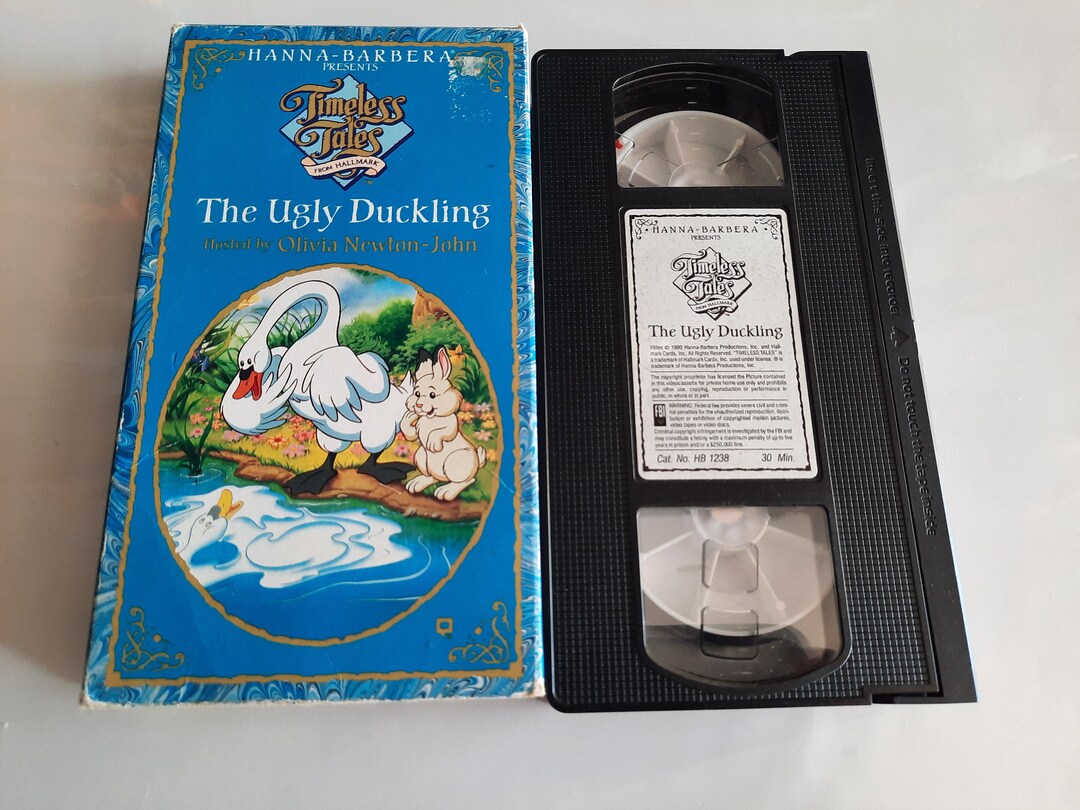 1990 Hallmark Timeless Tales the Ugly Duckling Vhs Olivia - Etsy