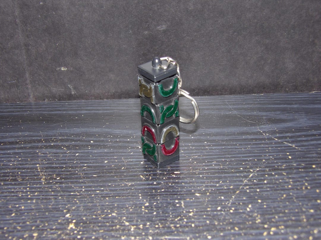 Vintage 1980s the Missing Link Rubiks Puzzle Game Mini Keychain Toy - Etsy