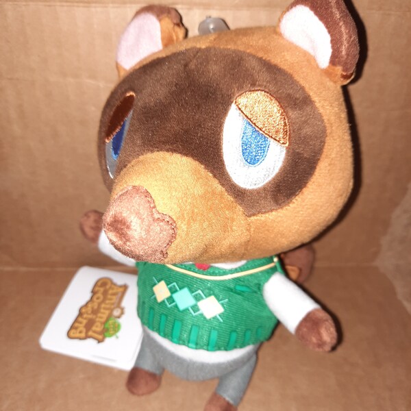 Tom Nook Plush - Etsy