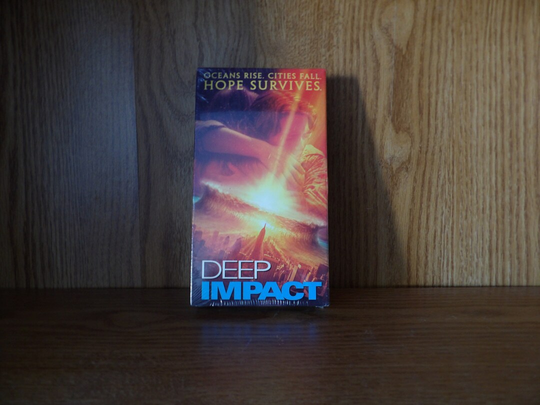 Deep Impact Vhs Sealed Etsy