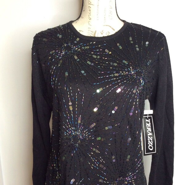 Bedazzled Sweater - Etsy