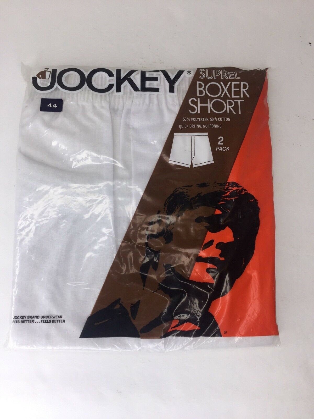 Vintage Jockey Suprel Boxer Shorts 2 Pack White Underwear - Etsy