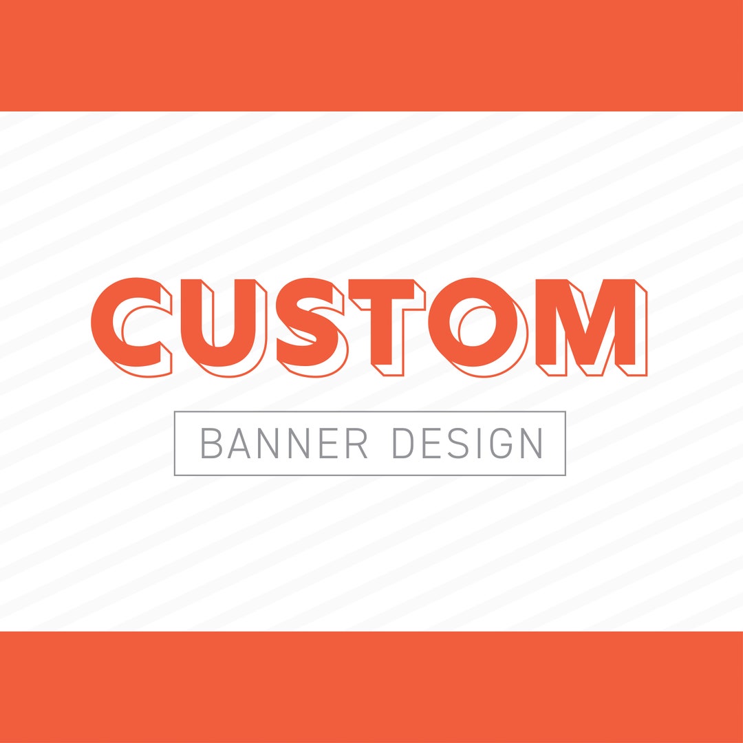 Custom Banner Design - Etsy