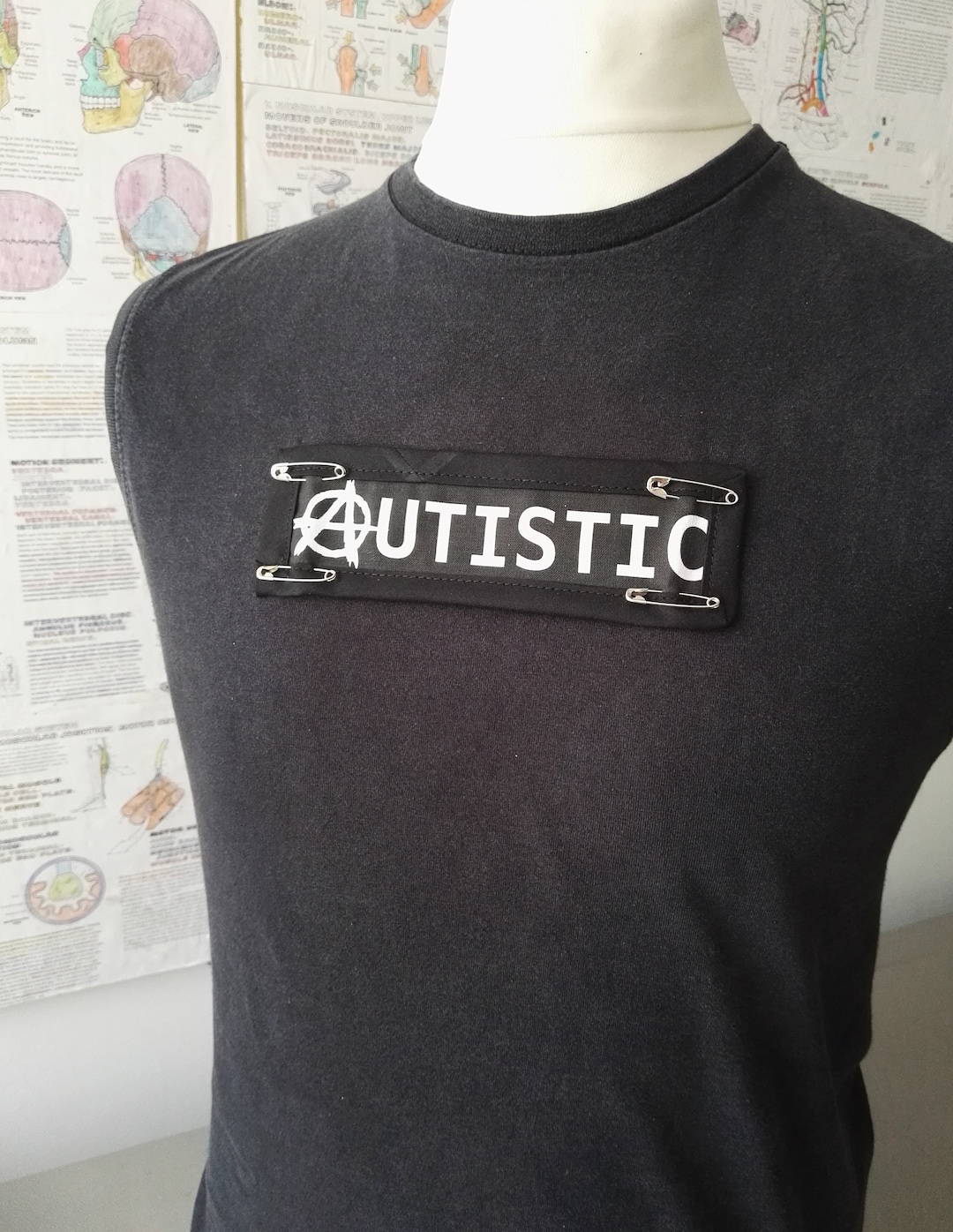 Autistic Anarchy Pin on Patch - Etsy