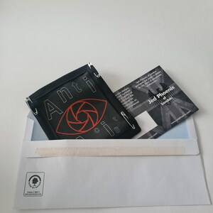 Anti Fascist, Anti AI Pin on Patch (organic Cotton) With Safety Pins - Etsy