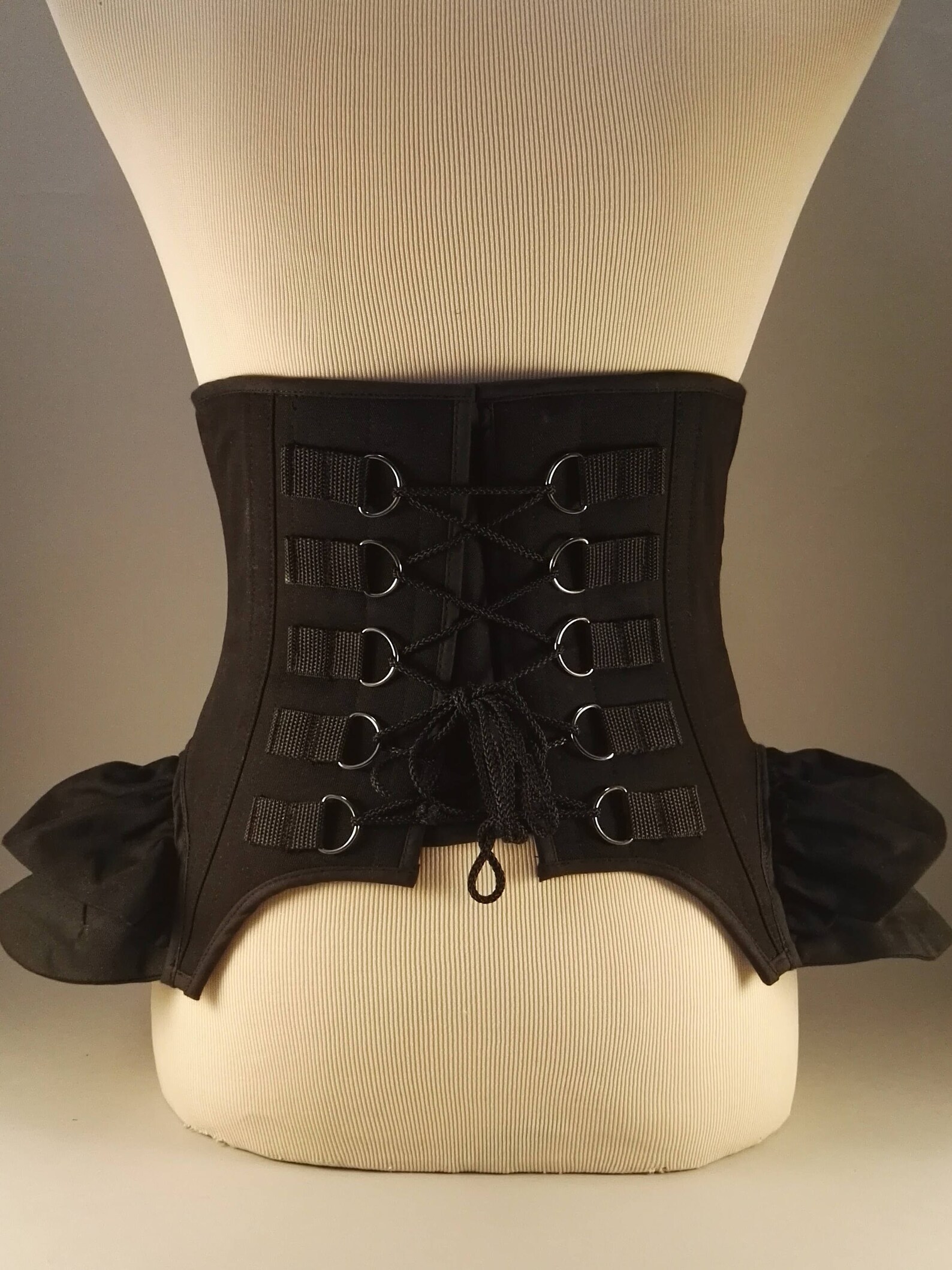 Boned Waist Cincher With Latch Fastenings - Etsy