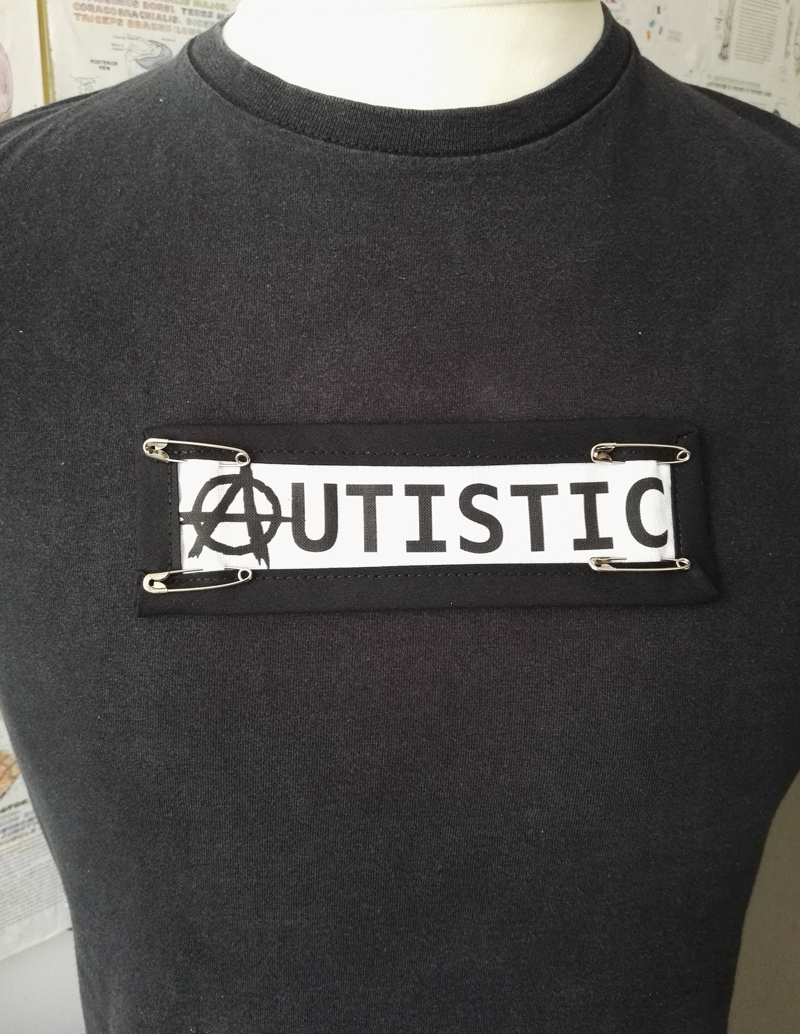 Autistic Anarchy Pin on Patch - Etsy