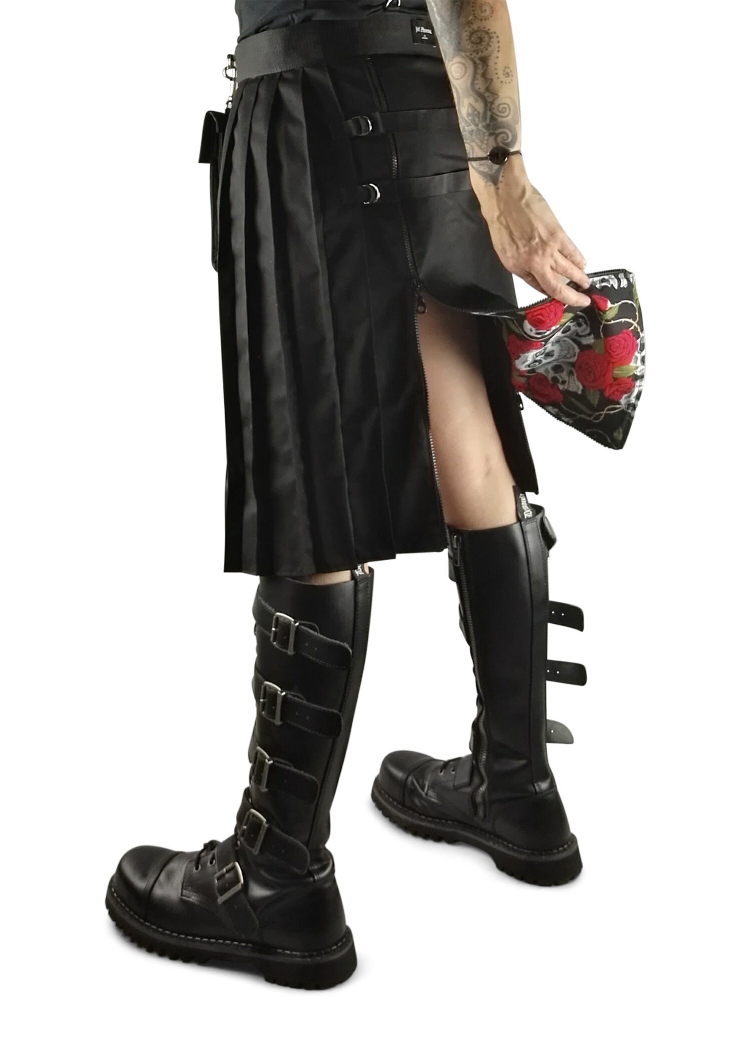 Knee Length Drill Kilt With Sporran - Etsy UK