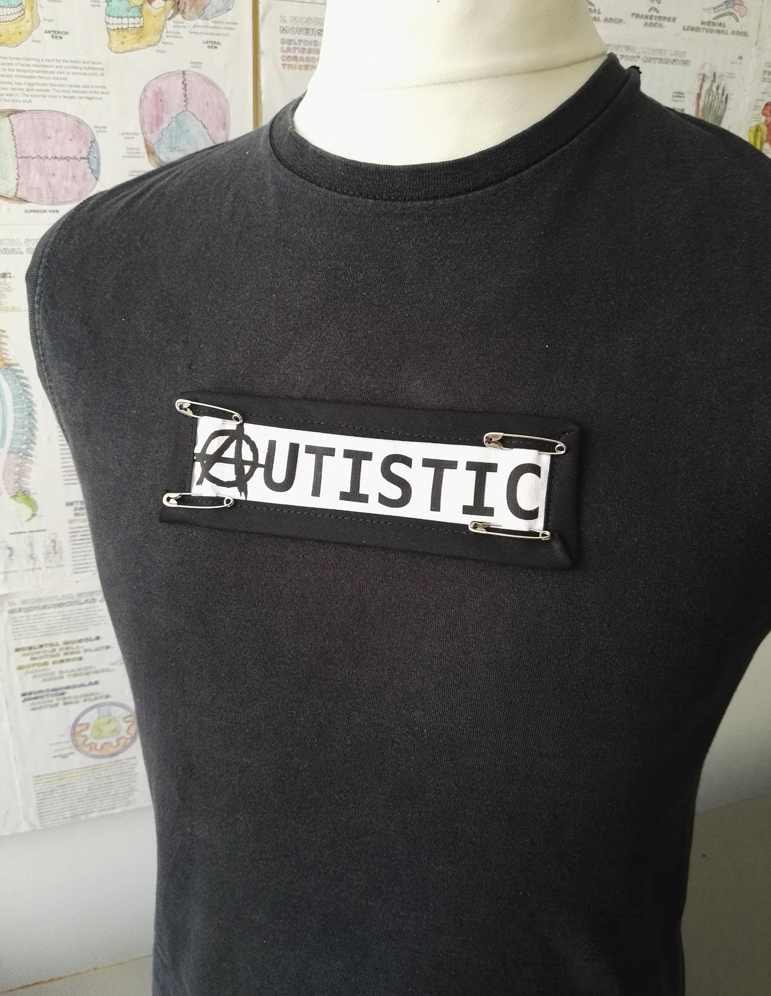 Autistic Anarchy Pin on Patch - Etsy