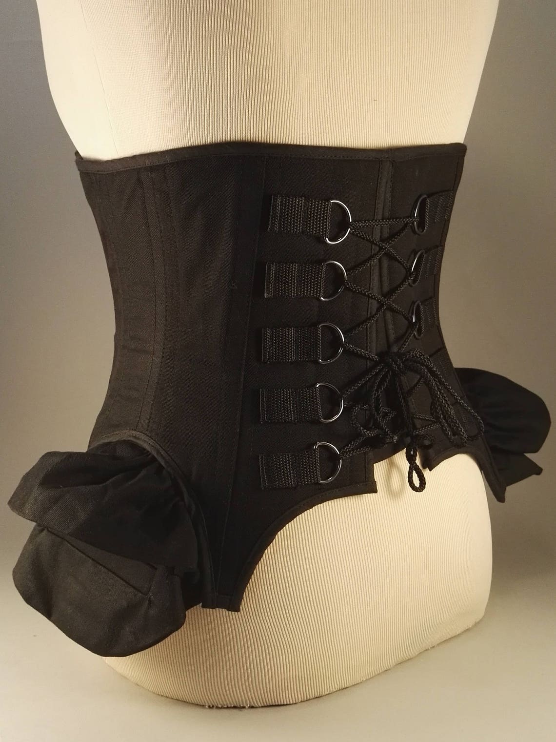 Boned Waist Cincher With Latch Fastenings - Etsy