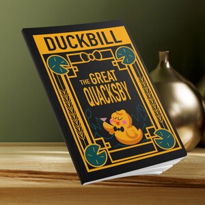 The Great Quacksby Playbill Hazbin Hotel Inspired Journal | Softcover ...