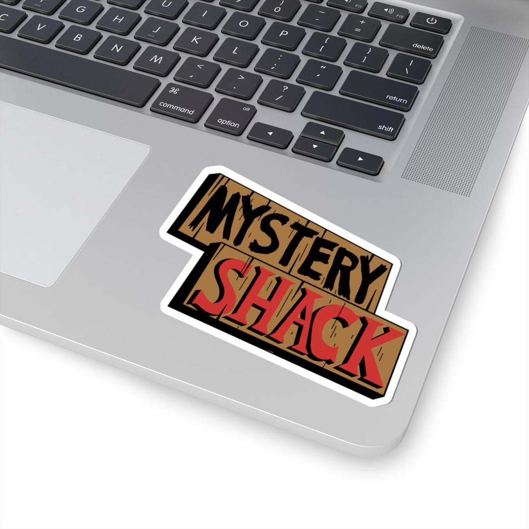 Mystery Shack Sticker | Kiss-cut Gravity Falls Sign Sticker - Etsy