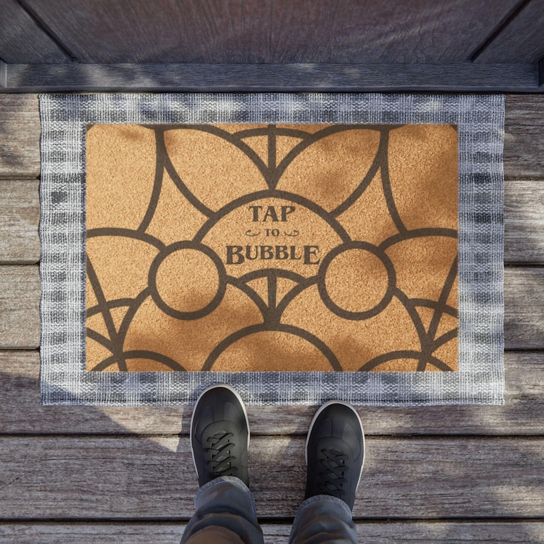 Glinda Tap to Bubble Doormat in Wicked and Wizard of Oz - Etsy