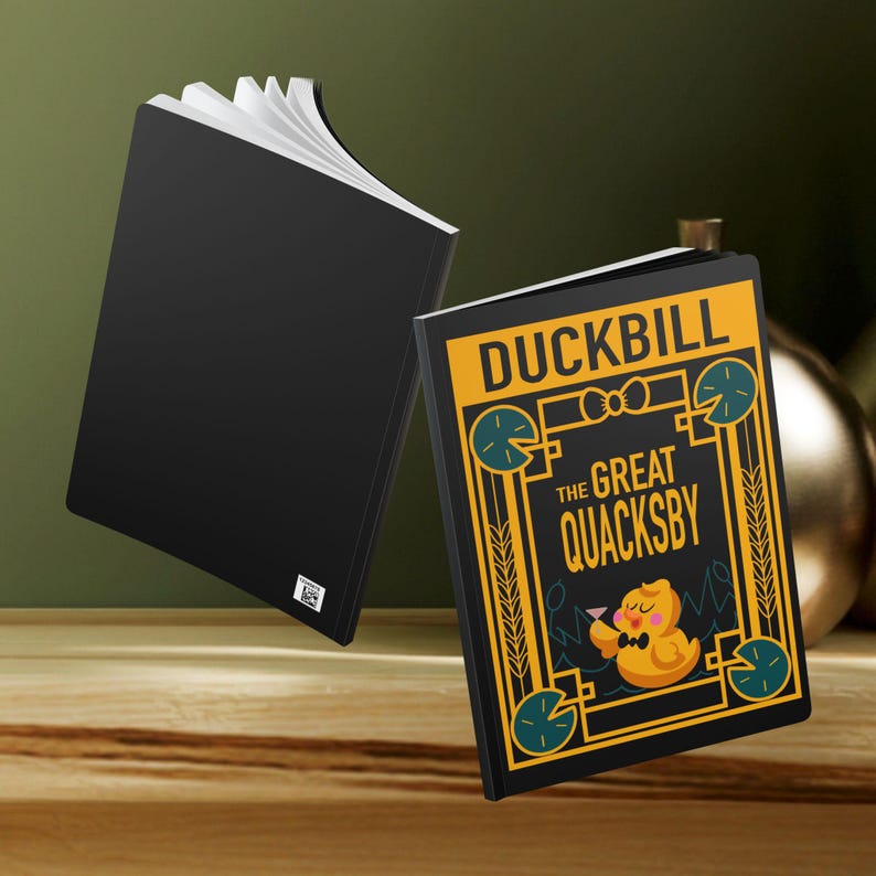 The Great Quacksby Playbill Hazbin Hotel Inspired Journal | Softcover ...