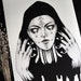 Baraka Art Print | Amazigh Woman Illustration - Etsy