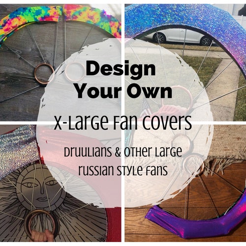 Design Your Own Lotus Fan Covers - Etsy
