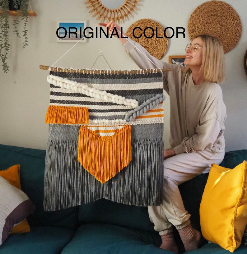 Large Weaving Wall Hanging, Wall Decor, Large Wall Decor, Woven Wall ...