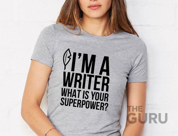 Writer shirt gift for writer writer shirts shirts for a writer | Etsy