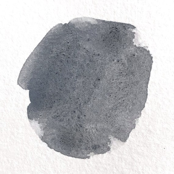 SCROOGE Handmade Watercolor Gray With Blue A Christmas - Etsy