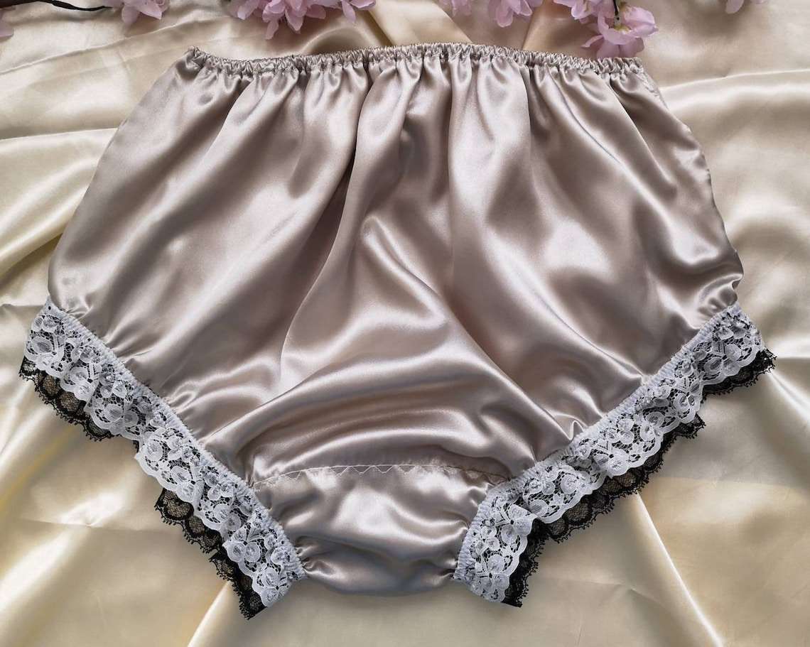 Dark Champagne Satin Full Fit Panties/feminine Sissy Knickers | Etsy