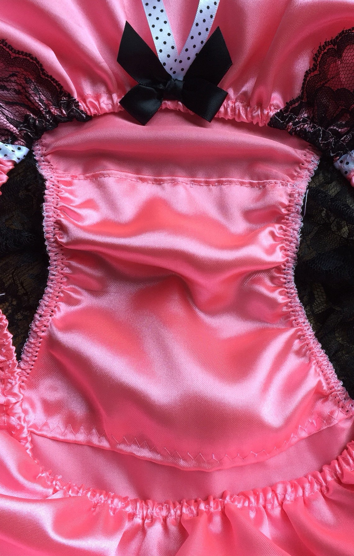 Cotton Candy Pink Satin Sissy Panties Feminine Silky Soft Etsy