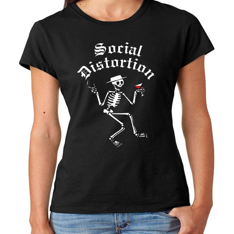 Social Distortion Women T Shirt Punk Rock Mike Ness Different Sizes - Etsy