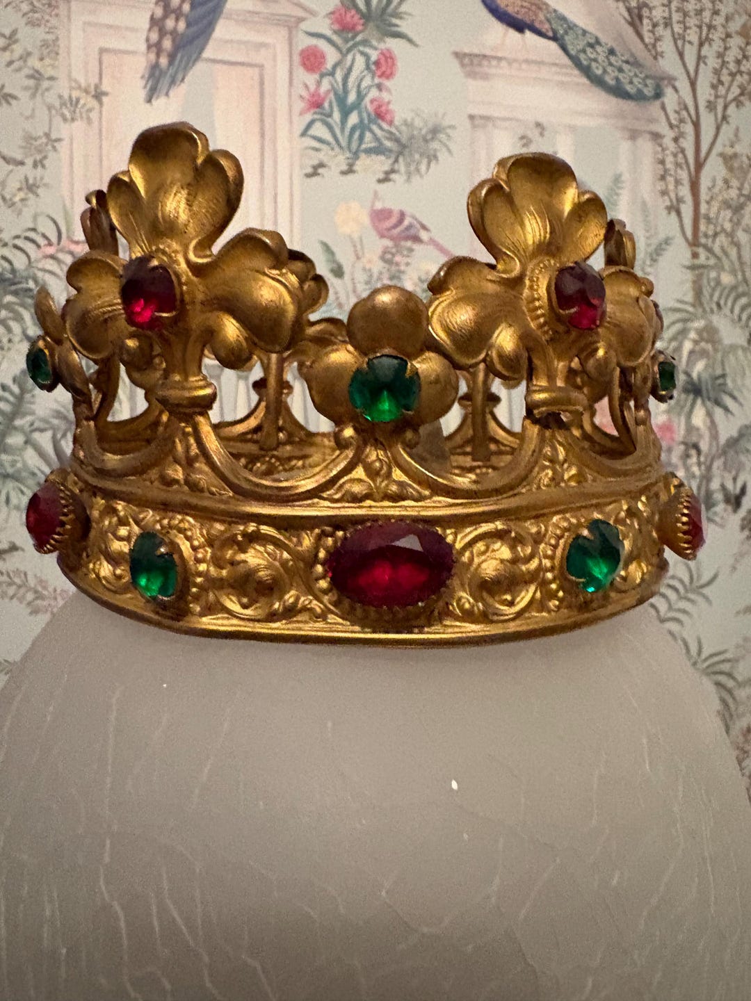 Antique Religious Jewelled Crown - Etsy