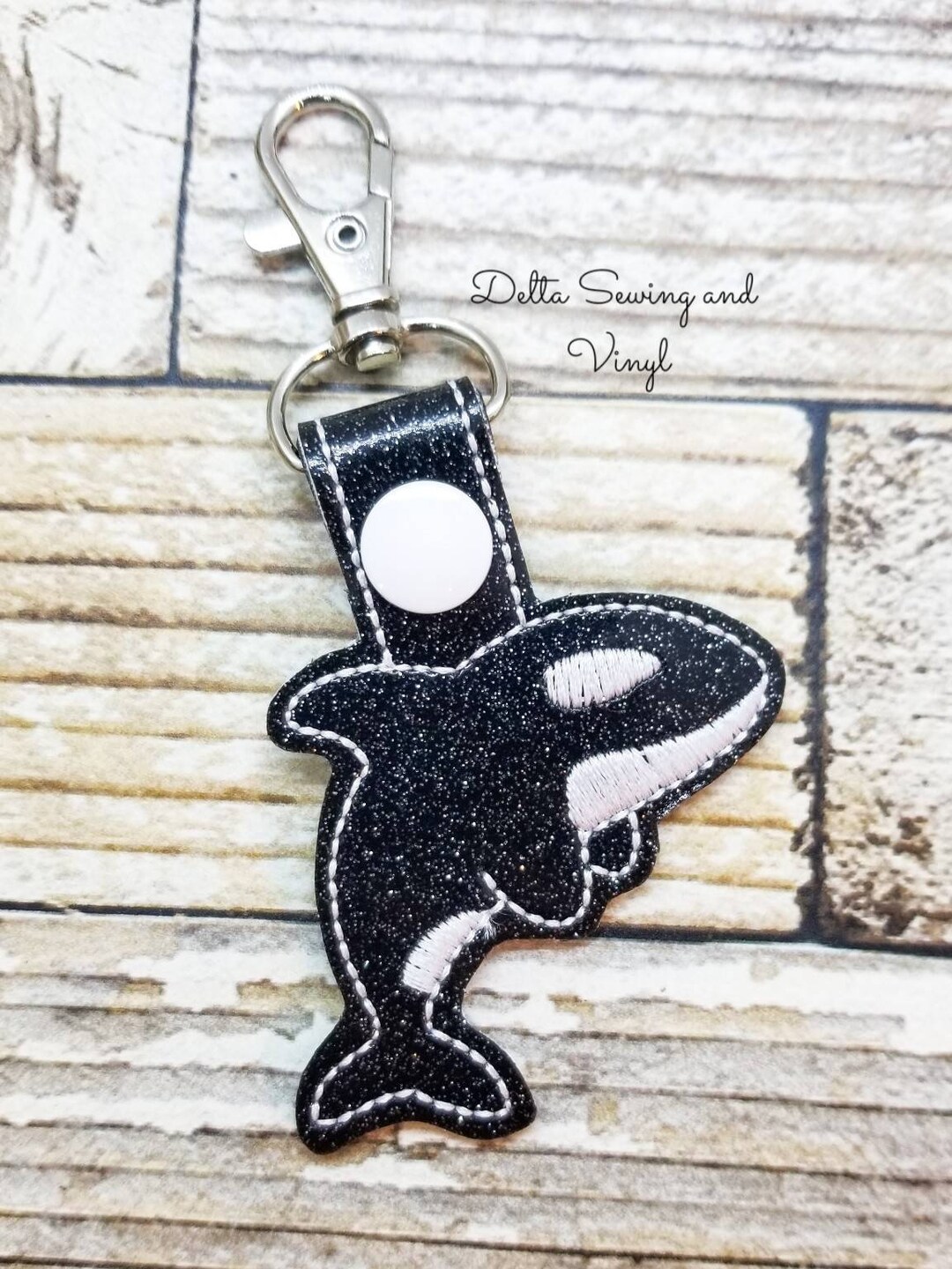 Orca Whale Keychain, Orca Key Fob, Ocean Marine Life Keychain, Shark ...