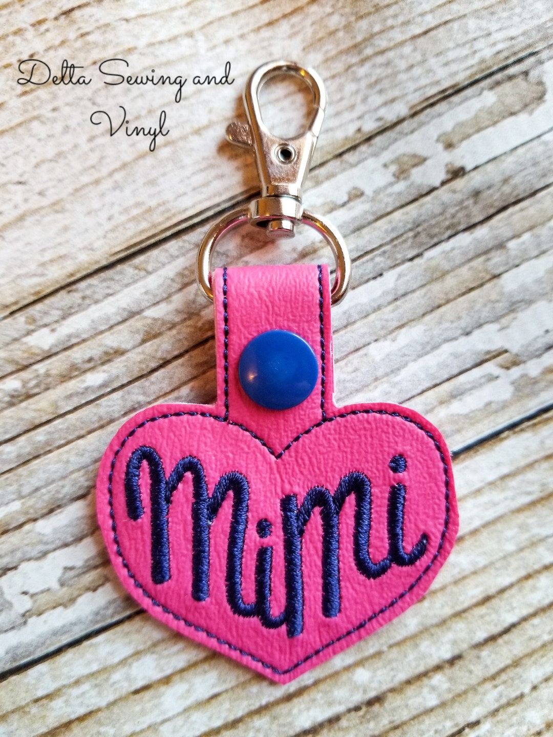 Mimi Keychain, Mimi Key Fob, Nana, Gigi, Grandma, Grandmother, Granny ...