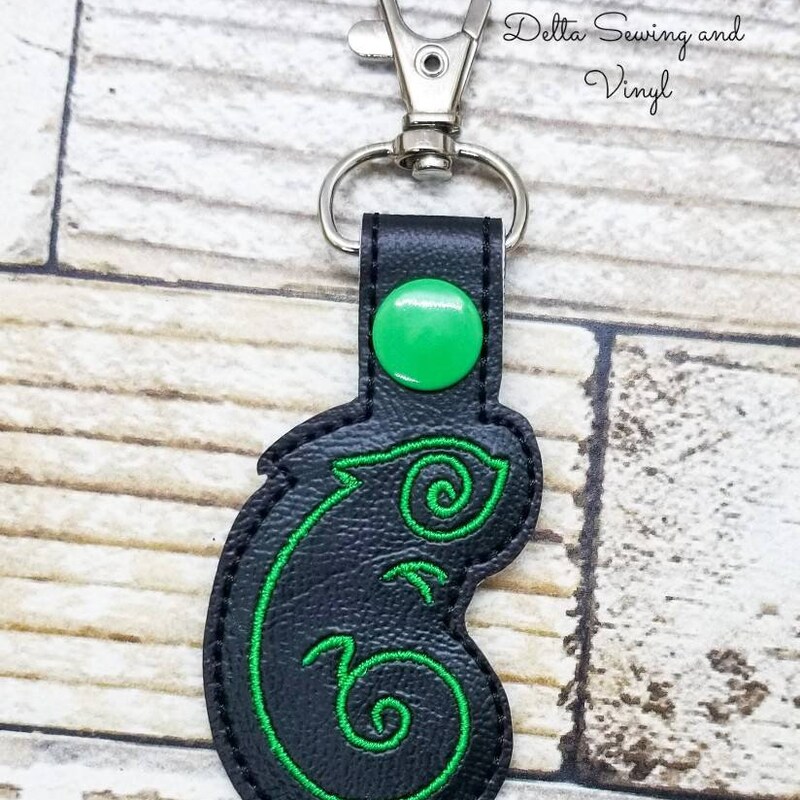 Chameleon Charm - Etsy