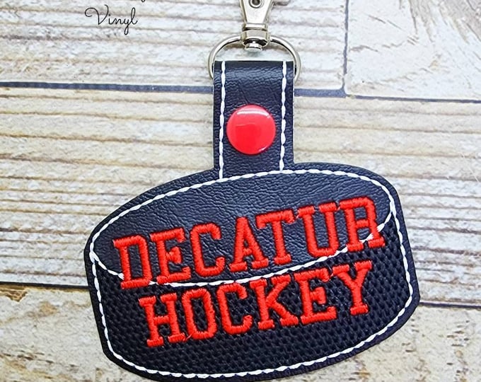 Hockey Keychain | Hockey Team Gift | Beaded Hockey Lace Keychain ...