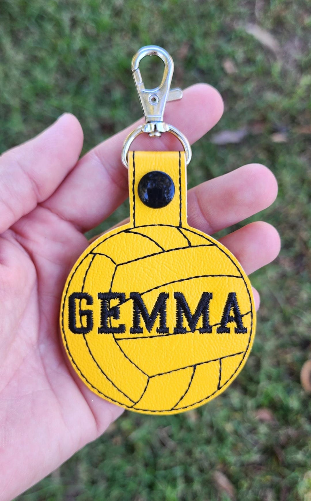 Water Polo Keychain, Water Polo Key Fob, Custom Water Polo Tag, Water ...