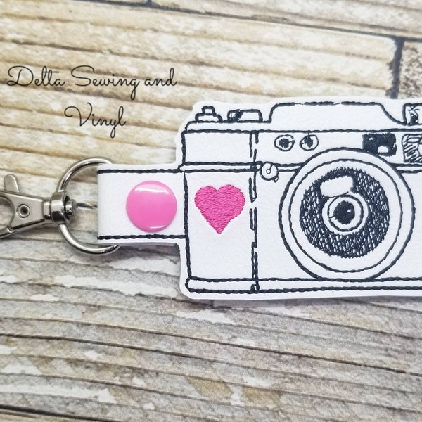 Camera Keychain - Etsy