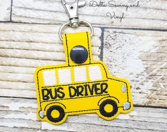 School Bus Key Fob | Etsy